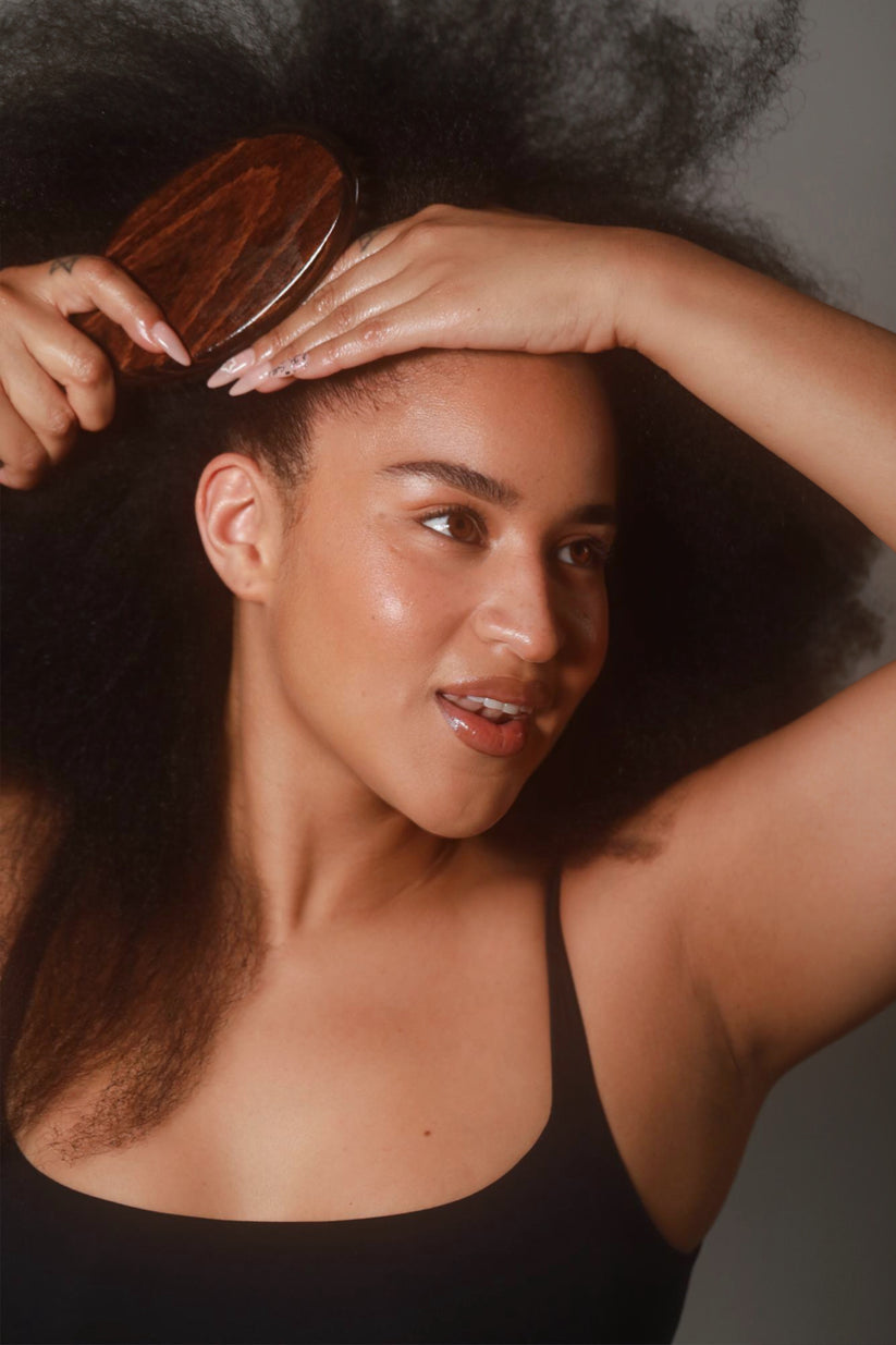 THE MERMAID BRUSH - ESSENTIAL BOAR BRISTLE BRUSH – BUR BUR